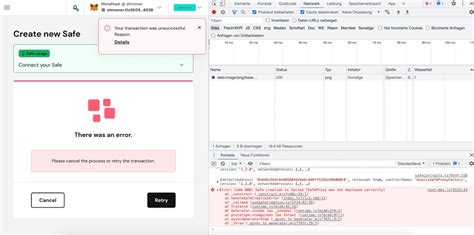 Gnosis Safe Safeproxy Was Not Deployed Correctly Ethereum Stack