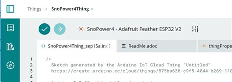 How To Use Adafruit Feather Esp32 V2 With Iot Cloud Cloud Iot Arduino Forum