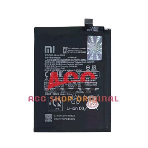 Jual Baterai Batre Hp Xiaomi Redmi Note Original Battery Kode Bn Bn Batrei Batrai