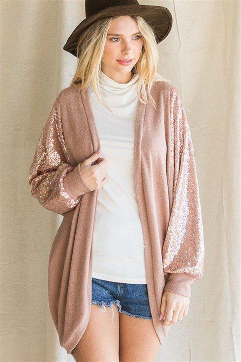 Sequence Sleeve Cardigan Southern Sassy Boutique
