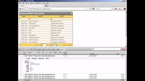 Jqgrid With Delphi Mormot Youtube