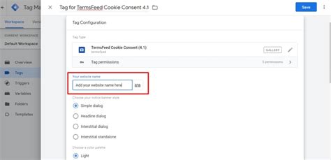 Video Google Tag Manager With Consent Mode V2 Cookie Consent For GTM TermsFeed