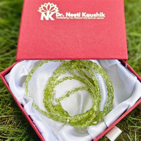 Peridot Mala To Boost Creativity And Benefits In Psychological Healing 6 Dr Neeti Kaushiks Shop