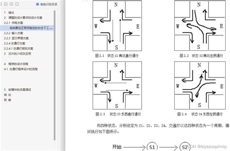 基于单片机的智能交通灯系统的设计 基于单片机的交通灯控制系统设计 csdn博客