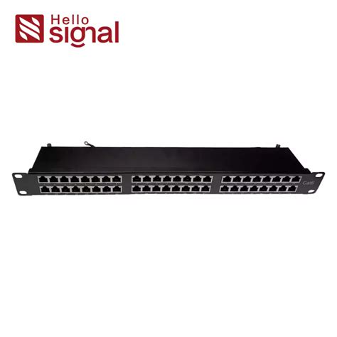FTP CAT U Ports Shielded Patch Panel China Manufacturer Hello Signal