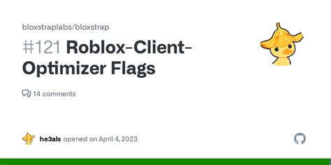 Roblox Client Optimizer Flags Issue Bloxstraplabs Bloxstrap GitHub