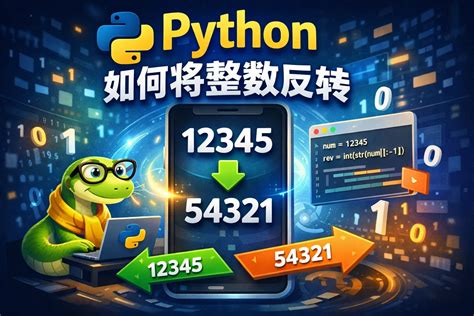Python如何将整数反转 Python如何将整数反转