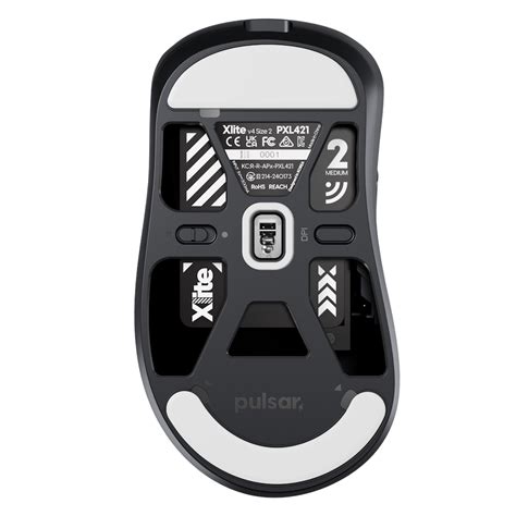 Pulsar Xlite V4 54g Lightweight Wireless Gaming Mouse Black Ple Computers