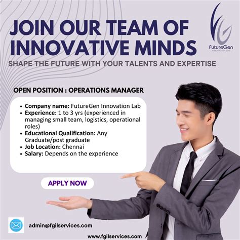 Futuregen Innovation Lab On Linkedin Hiring Openposition