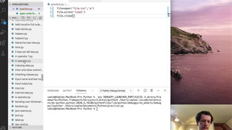Python Open Write File Youtube