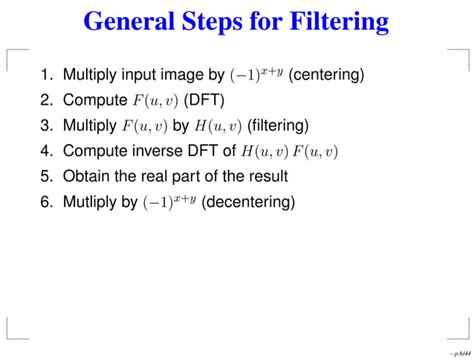 Frequency Domain Filteringpdf