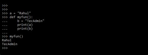 Python Indentation Tecadmin