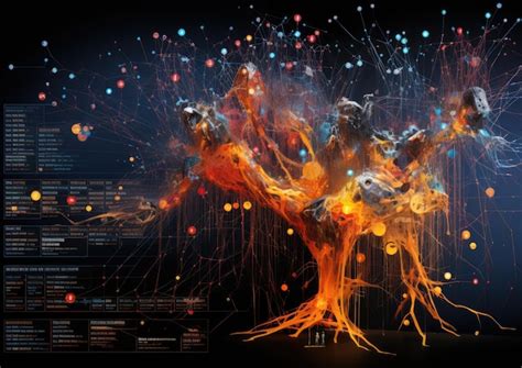 Premium Ai Image An Abstract Representation Of Ai Learning From Past