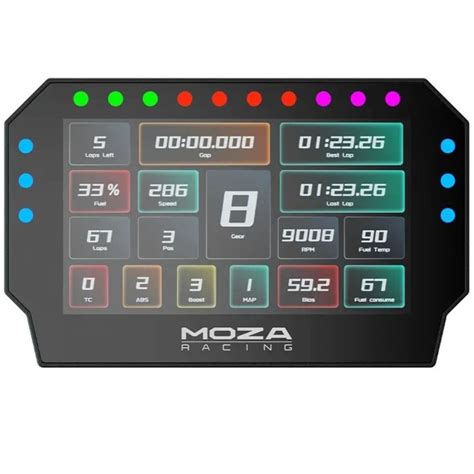 Moza Racing Cm2 Ddu Dashboard — Sim Consultants