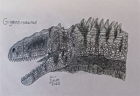 Giganotosaurus Carolinii Jw Version By Mahdi2006art On Deviantart