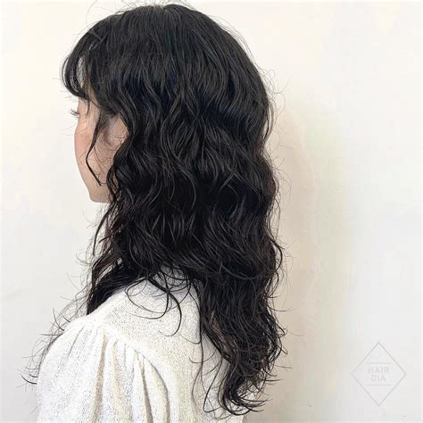 Hairdia 헤어다이아 ️헤어다이아인계스타점 희정 디자이너 시술 • 디자인명 젤리펌