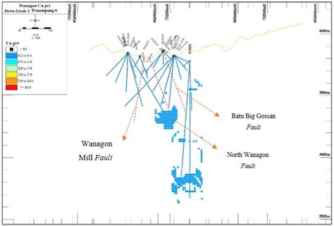 Cross Section Nw Se Cu Scenario 3 Download Scientific Diagram