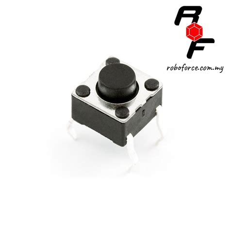 tactile switch button x10 in 1 pack for arduino raspberry pi arm 8051