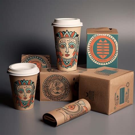 Premium Photo A Box With A Face On It That Says Native Art