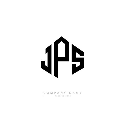 Jps Letter Logo Design With Polygon Shape Jps Polygon And Cube Shape Logo Design Jps Hexagon