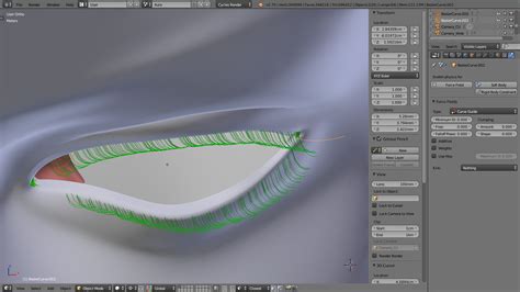 multiple curve guides for particle hair particles and physics