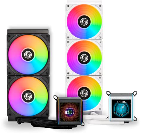 Lian Li Galahad Ii Lcd 360mm Black Aio Liquid Cpu Cooler Alfrensia Best Pc Hardware And Gaming