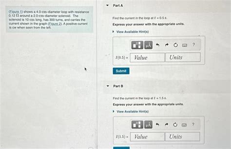 Solved Figure 1 Shows A 40 Cm Diameter Loop With