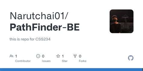 GitHub Narutchai PathFinder BE This Is Repo For CSS