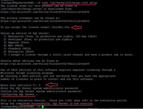 How To Install Sql Server On Redhat Linux