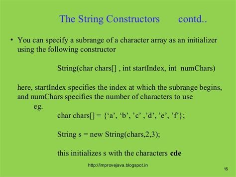 string classes and its methods 20