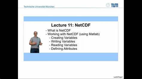 Lesson 11 Netcdf Network Common Data Form Youtube