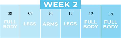 Week Workout Plan PDF With Meal Plan Nourish Move Love
