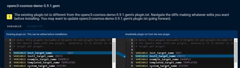 Plugin Upgrade Struggles With Whitespaces Issue OpenC Cosmos GitHub
