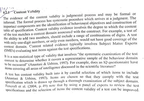 Solution Methods Of Measuring Validity Studypool