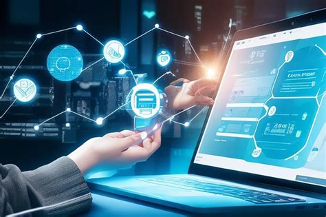 Premium Ai Image Photo Data Science Analytics And Algorithm Of Business Businessman Hold Data