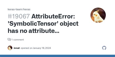 Attributeerror Symbolictensor Object Has No Attribute Datatype