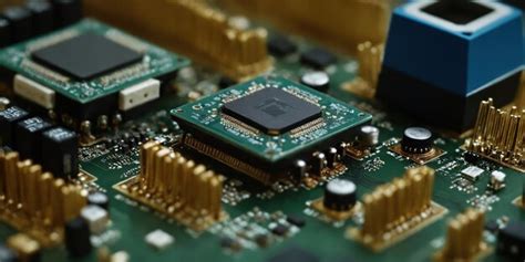 Premium Ai Image Closeup Of Electronic Circuit Board Electronic