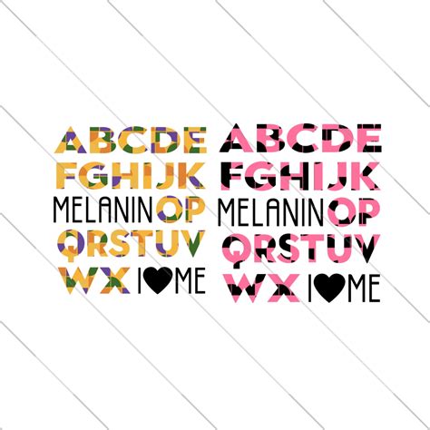 Scary Alphabet Svg Inspire Uplift