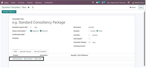 How To Design Your Quotation Templates Using Building Blocks In Odoo 16