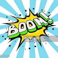 Boom Comic Speech Bubble, Cartoon Stock Clipart | Royalty-Free | FreeImages