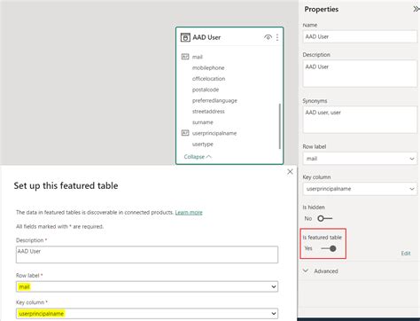 Use Dataverse Table Aad User For Excel Data Types From Power Bi