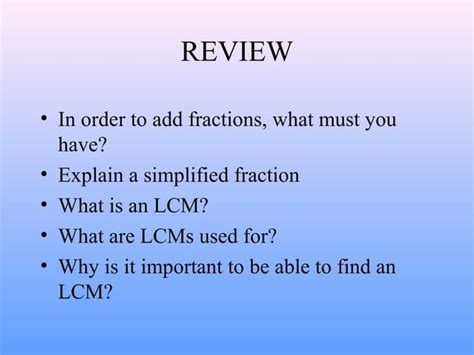 Adding Fractions Ppt Science
