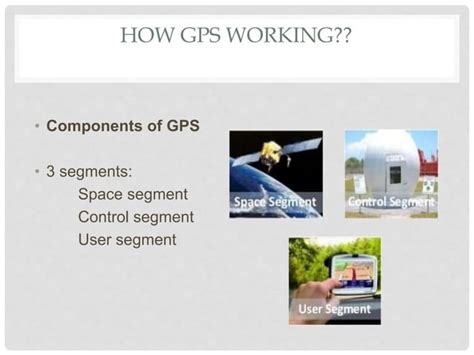 Gps Principle And Working Pptx Geography Science