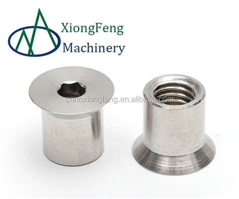 Stainless Steel Self Clinching Standoff Threaded Bushings Threaded Inserts Blind Threaded