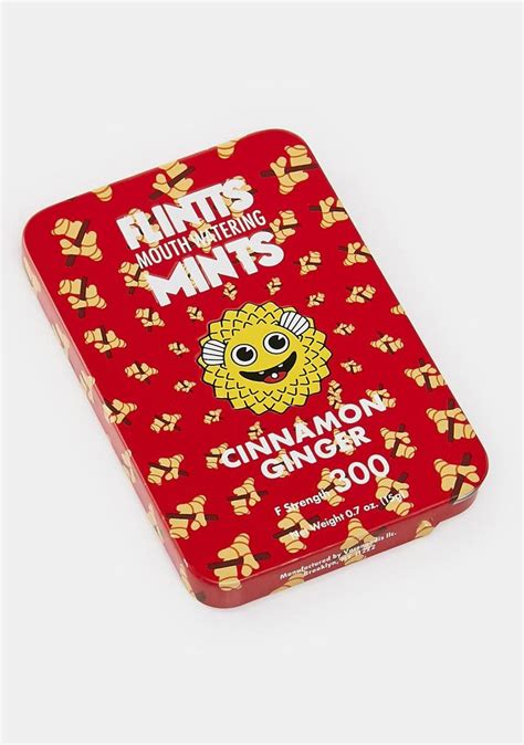 flintts mints lemon mouth watering breath mints red mouth watering