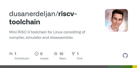 GitHub Dusanerdeljan Riscv Toolchain Mini RISC V Toolchain For Linux Consisting Of Compiler