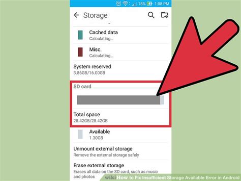 Ways To Fix Insufficient Storage Available Error In Android
