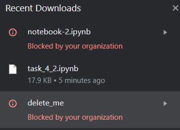 Google Chrome Windows Blocks Downloads From Server Blocked By Your Organization Super User