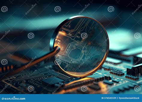 Nanotechnology Microchip Chip Board Processor Futuristic Computing Nanotechnology Microchip Chip Board Processor Futuristic Computing