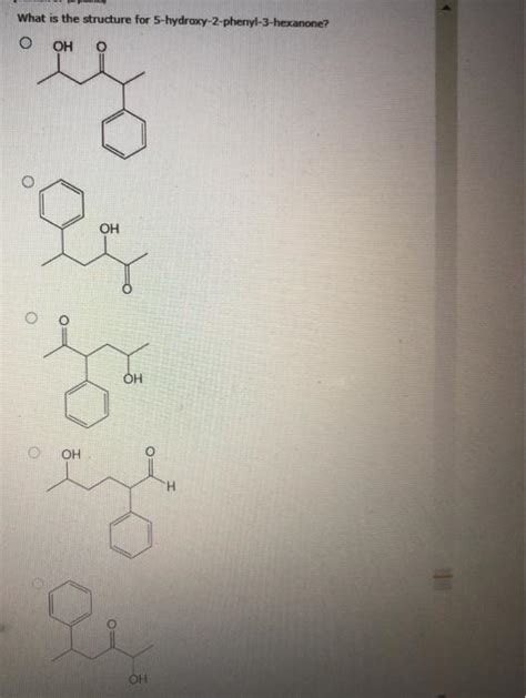 Solved What Is The Structure For